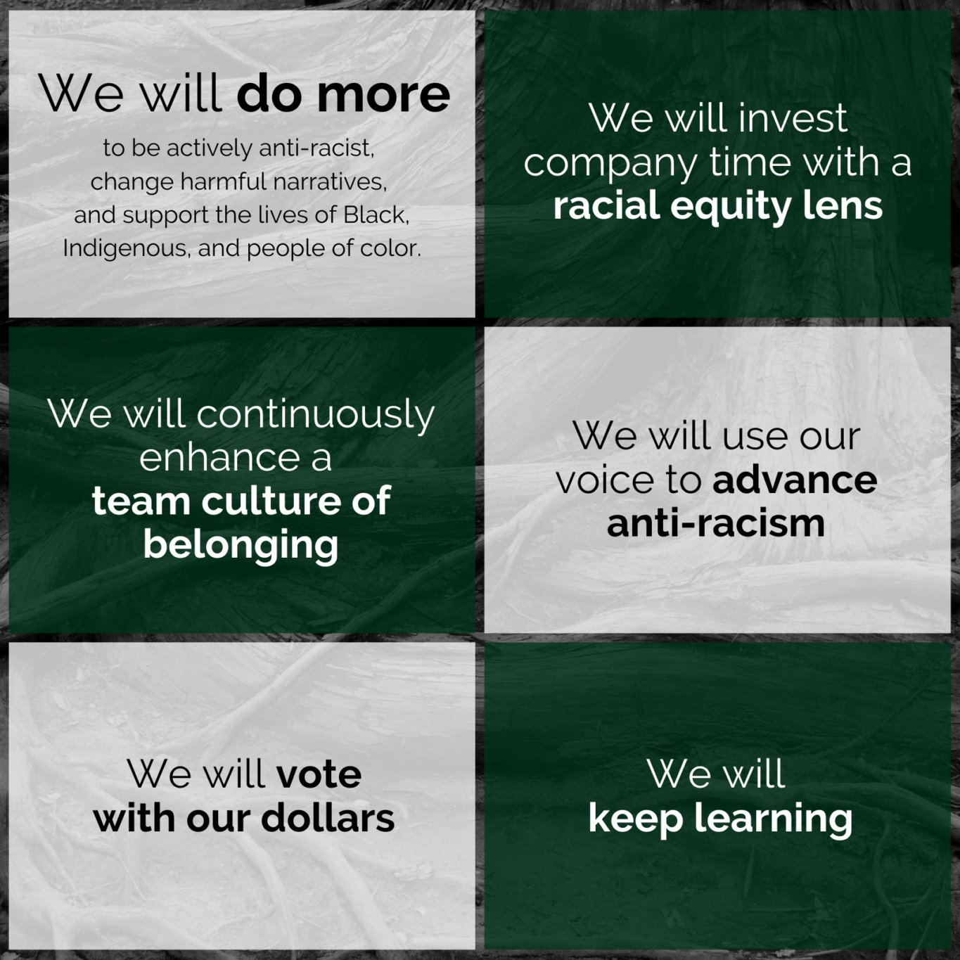 Our commitments to being anti-racist | Mission Driven Finance®