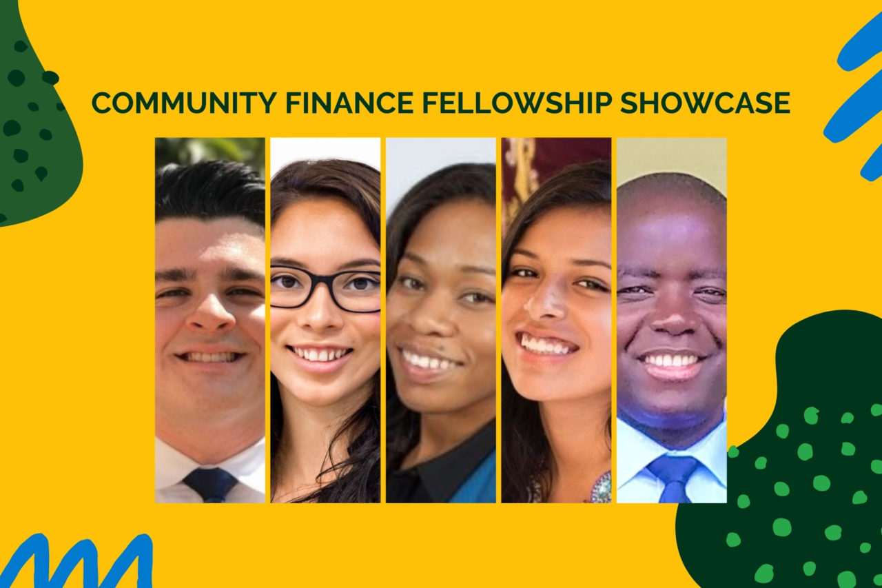Community Finance Fellowship showcase